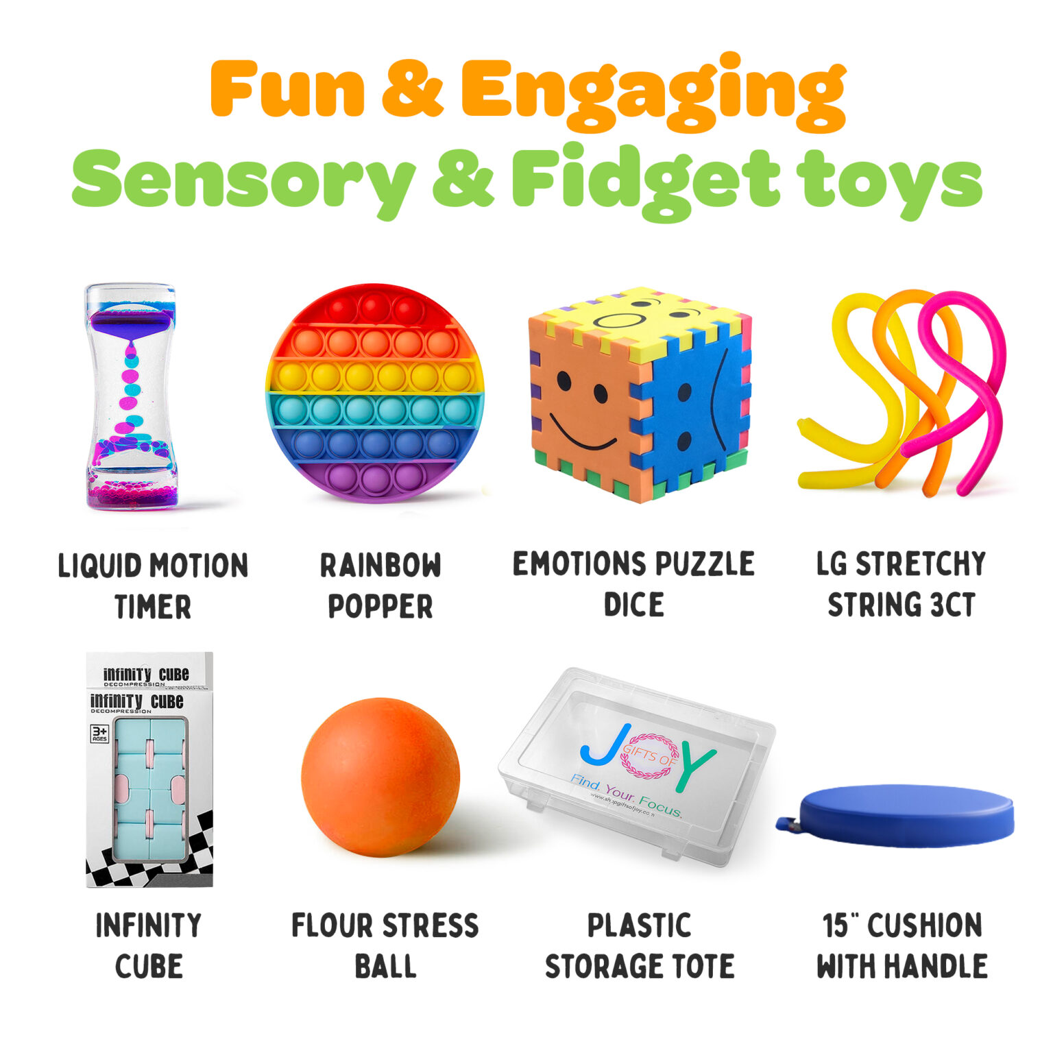 Elementary Calming Corner Kit (PreK-5th) – Gifts of Joy – The Fidget ...
