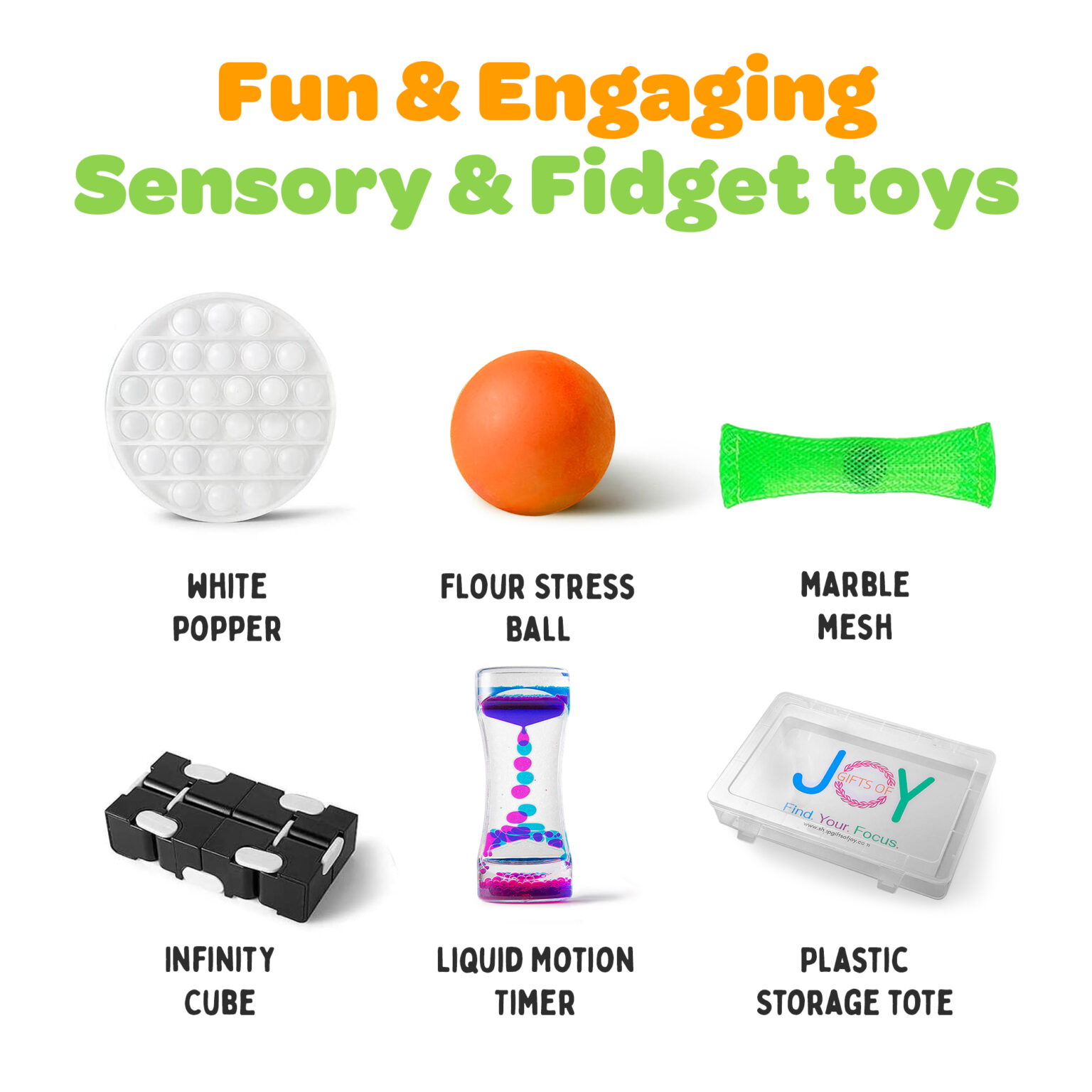 Elementary Calming Corner Kit (PreK-5th) – Gifts of Joy – The Fidget ...