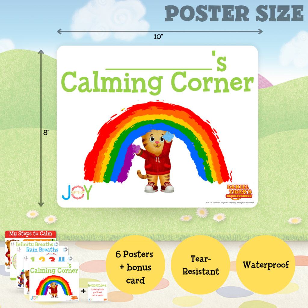 Daniel Tiger’s Calming Corner Kit – Gifts of Joy – The Fidget Experts